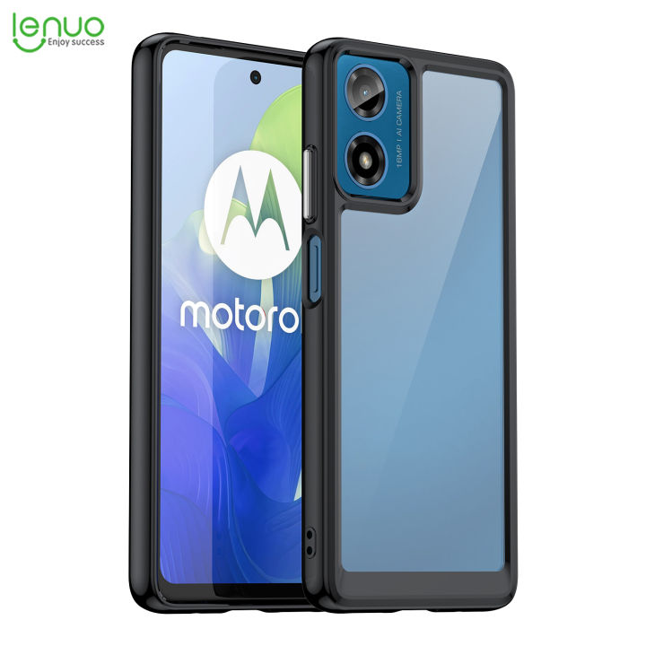 Lenuo For Motorola Moto G04s / G24 / G04 Back Cover Coque Fundas Hard ...