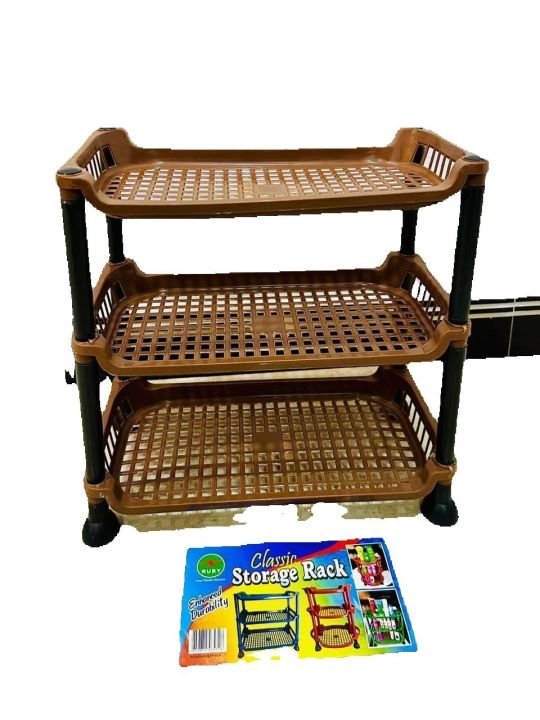 Quality Premium Plastic small Rack/ 3 Layer Vegetable Rack/ Kitchen ...