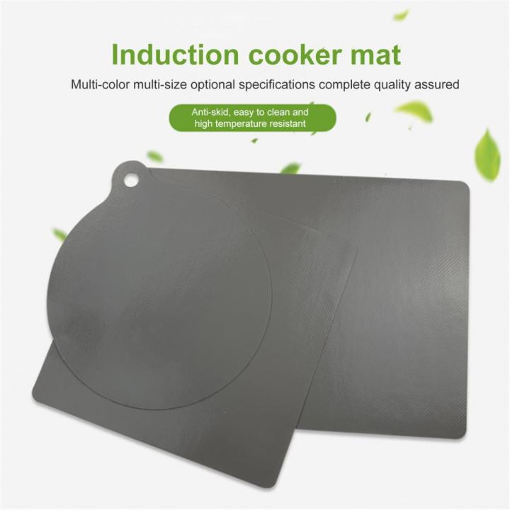 Pad Heat Insulated Non- Silicone Induction Cooker Protector Mat ...