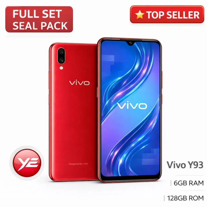 Vivo Y93 - 6GB RAM + 128GB - 𝗙𝘂𝗹𝗹 𝗦𝗲𝘁 𝗦𝗲𝗮𝗹 𝗣𝗮𝗰𝗸 - සම්පූර්ණ කට්ටලය සමග ...