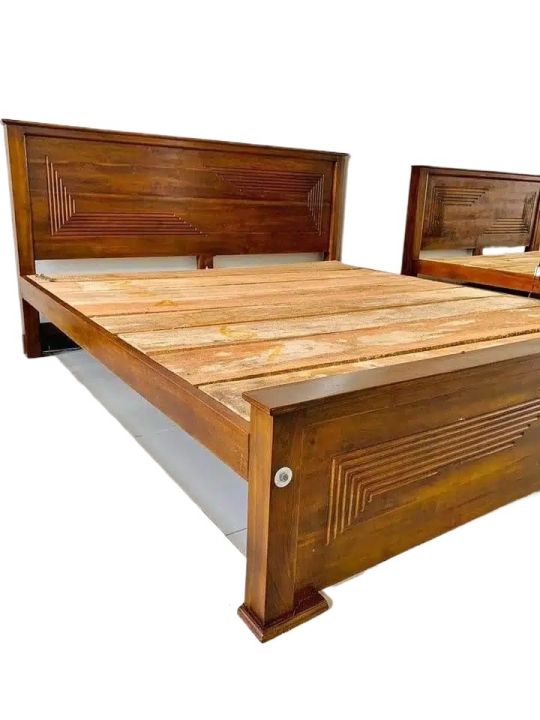 6×4 TEAK WOOD BOX BED | Daraz.lk