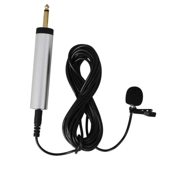 Portable External 3.5mm Hands-Free Mini Wired Collar Clip Lapel ...