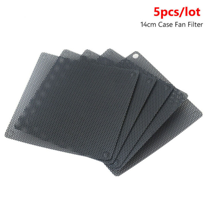 【UrbanNomad】5x 14cm Computer Mesh PVC PC Fan Dust Filter Dustproof Case ...