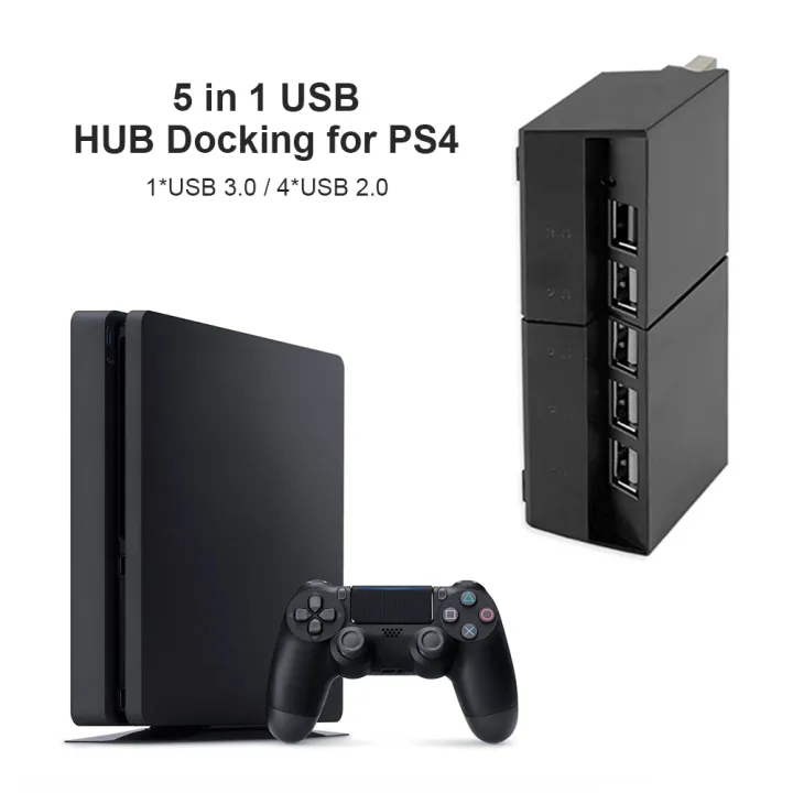 【VogueVenture】High Speed 5 in 1 USB HUB Docking 1 USB 3.0 4 USB 2.0 ...