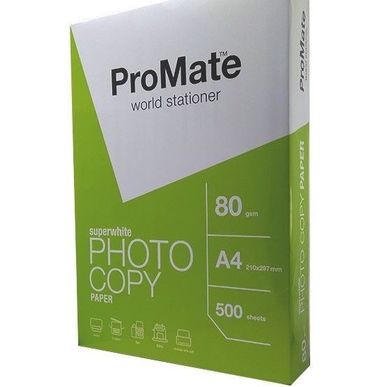Promate Photocopy Paper 80GSM A4 500 Sheets Pack | Daraz.lk