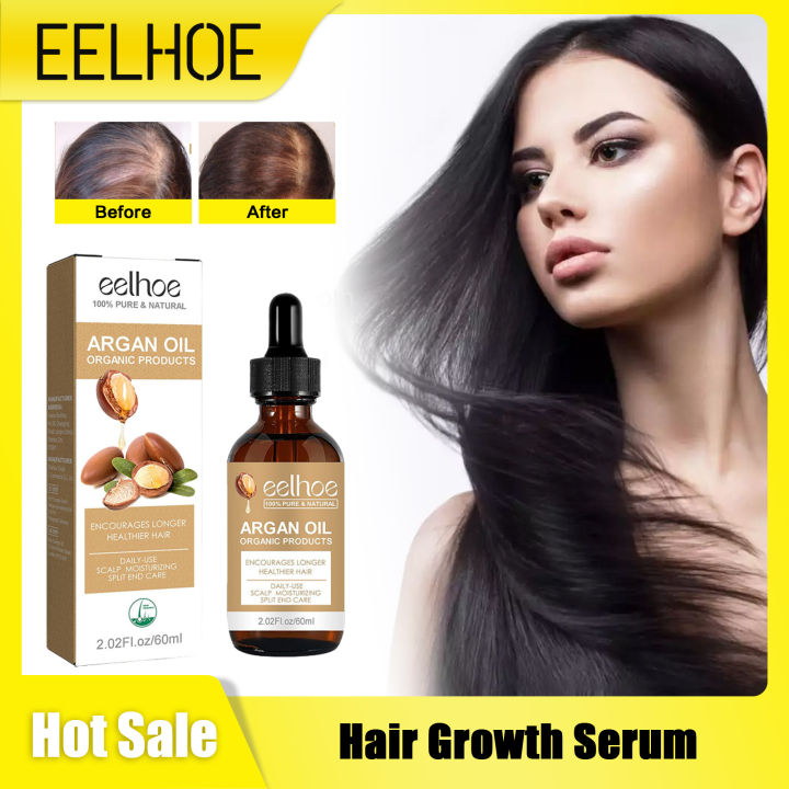 Morocco Argan Oil Hair Serum Prevent Hair Loss Smoothing Soften Repair Frizz Damaged Hair Anti ...
