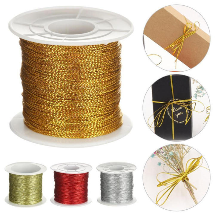 Making Metallic Cord Packaging Christmas Strap Ribbon Tinsel String ...