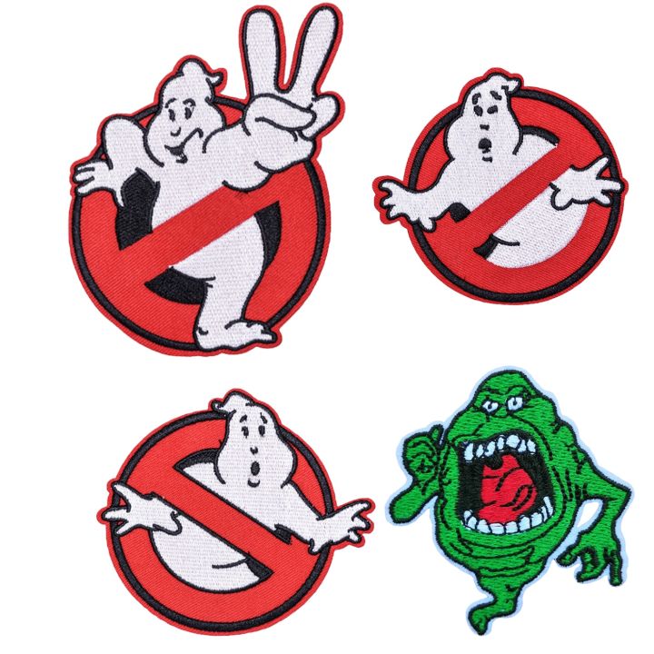 Ghostbuster Tactical Embroidered Patches Iron on Punk Patch for Clothes ...