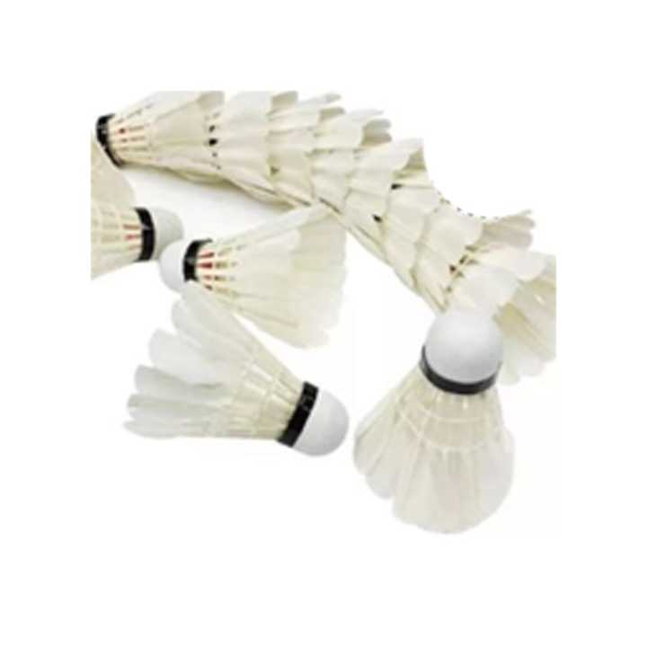 Quality Badminton Feather Shuttlecocks Highly Durable Shuttlecock pce ...