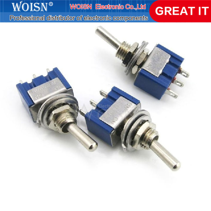 5pcs Toggle switch MTS-103 (3 feet 3 gears) rocker switch | Daraz.lk