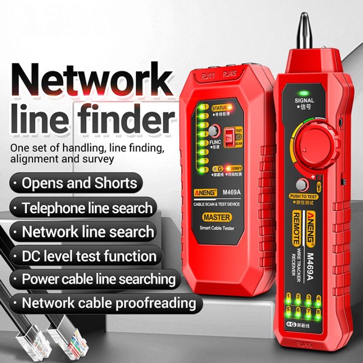 ANENG Network Line Finder Smart Cable Tester Wire Cable Scan Test ...