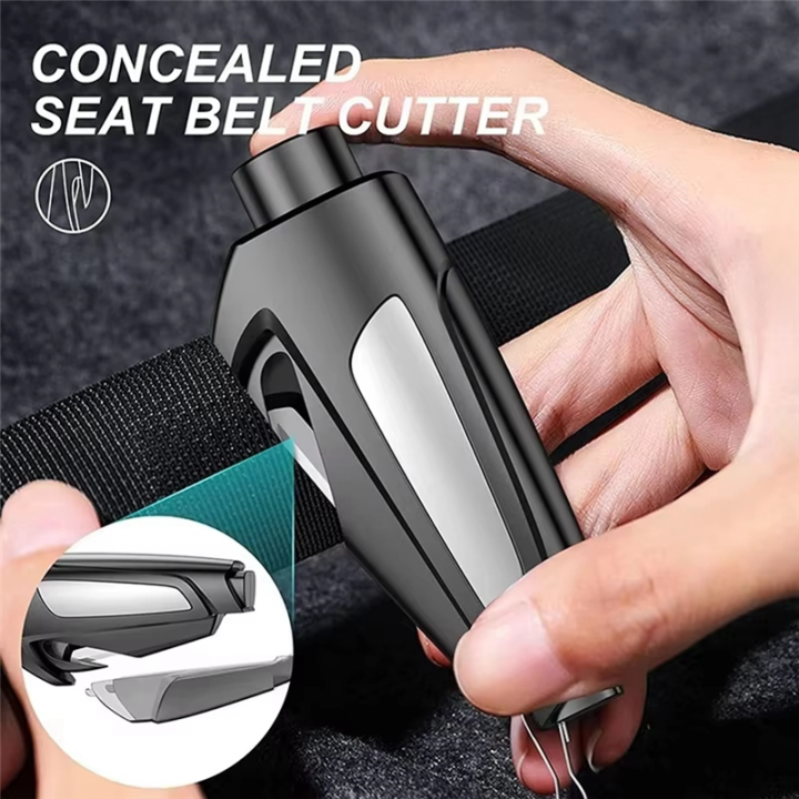 Emergency Window Breaking Hammer Multi-Function Vehicle Safety Hammer ...