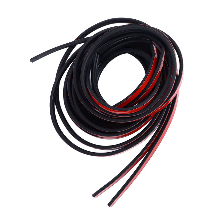 10m Car Sealing Strip Flexible B Shape Rubber Soundproofing Heat ...