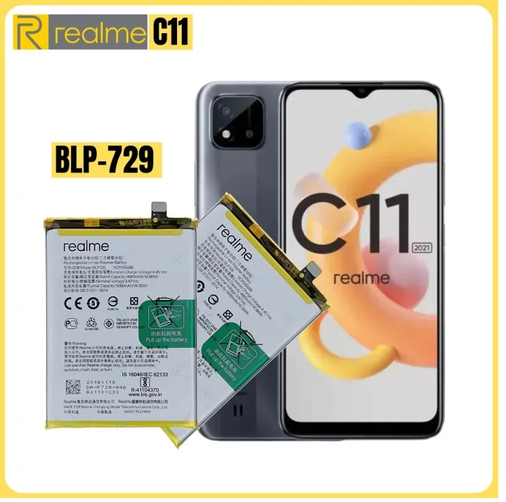 Realme C11 Battery, Model: BLP729 Battery 5000mAh | Daraz.lk