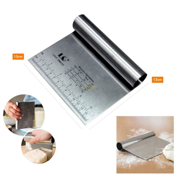 Stainless Steel Icing / Dough Scraper | Daraz.lk