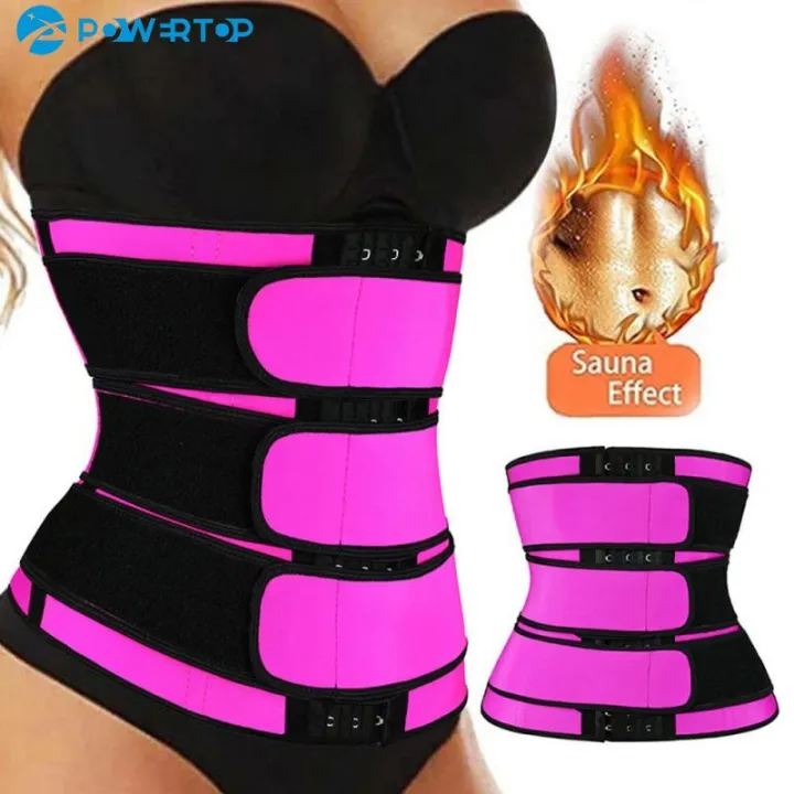 【Cathery Baby Store】Body Shaper Slimming Abdomen Sauna Waist Cincher ...