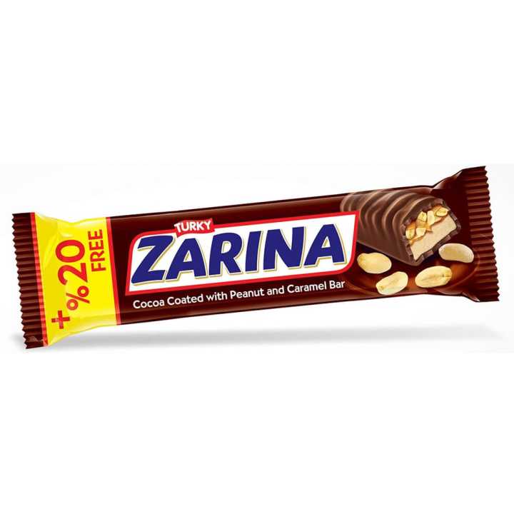 Turky Zarina Peanut And Caramel Bar (50g) Choco Love / Chocolate ...