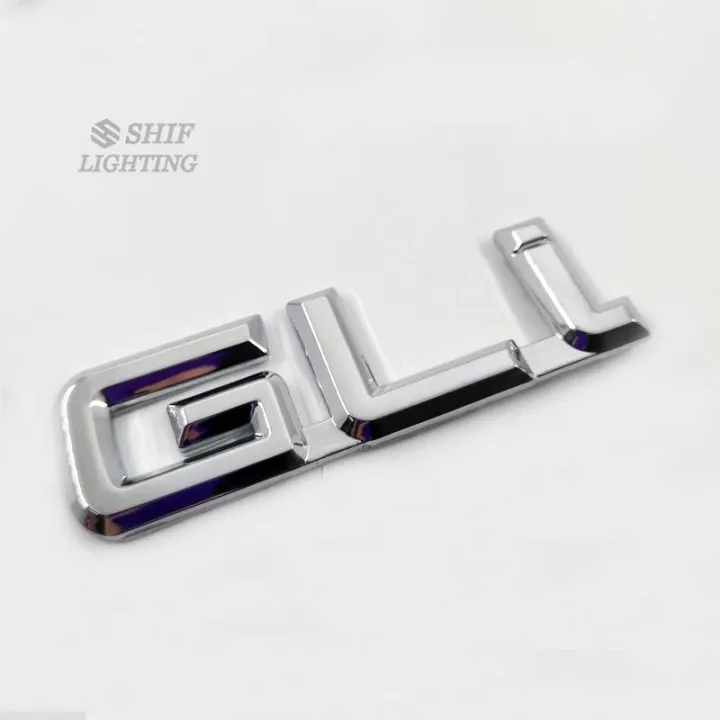 1 x ABS GLI Letter Car Auto Trunk Decorative Emblem Badge Sticker Decal ...