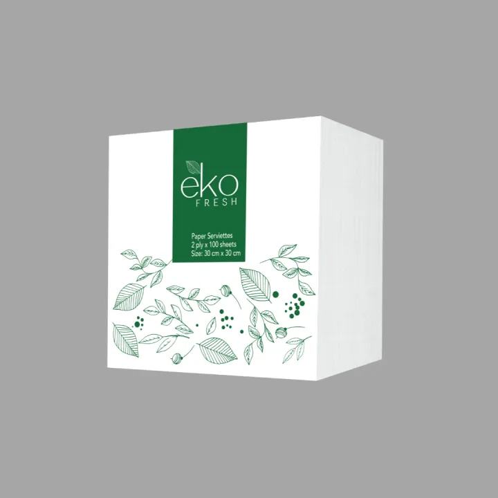EKO Fresh Paper Servitte 2 Ply 100's 24 X 1 | Daraz.lk