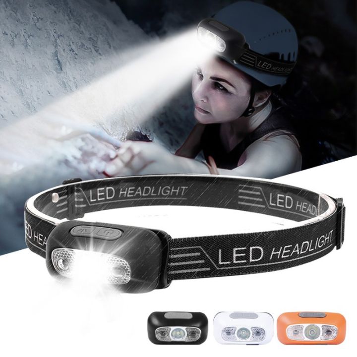 Super Bright Rechargeable LED Headlights Outdoor Portable LED Sensor ...