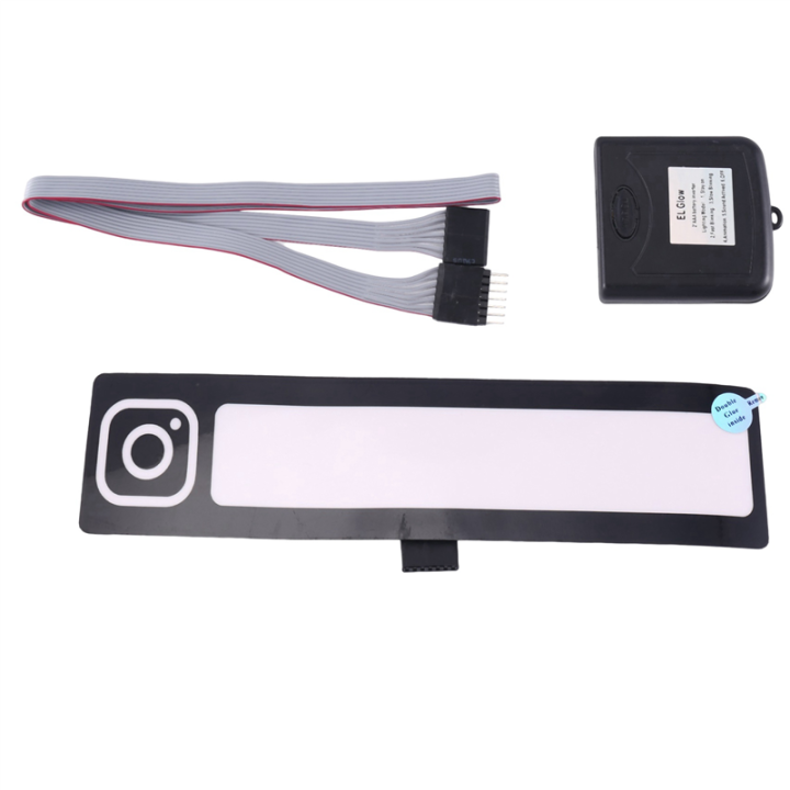 Car LED Reflective Stickers Car Window Sticker Windshield Electric Car ...