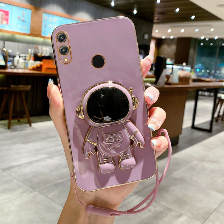 Maitus for Xiaomi Redmi Note 7 Note 7 Pro Back Cover with Free Lanyard Astronaut