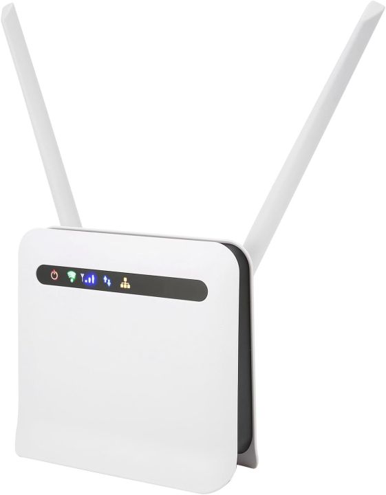 4G LTE WiFi Router with Dual Band, 4 LAN Ports and SIM Card Slot ...