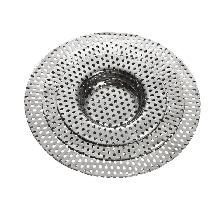 Kitchen Stainless Steel Shower Anti Clog Sewer Mesh Trap Waste Catcher ...