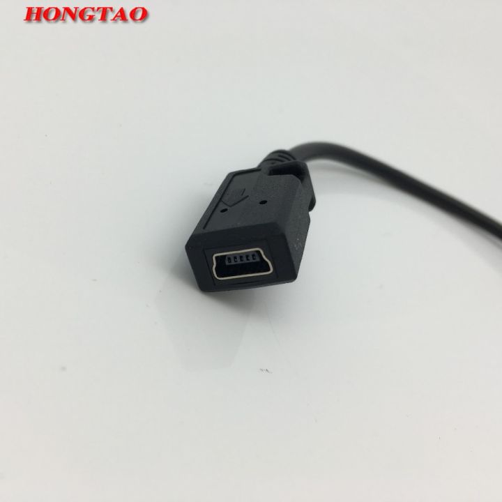30cm Usb Male To Mini Usb Female Cable Black Mini Usb2.0 Extention Cable Usb Converter Adapter ...