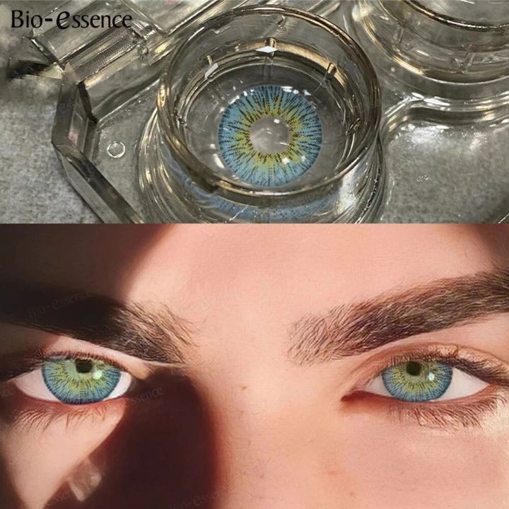 【NEW】 Bio-Essence 1 Pair Colored Contact Lenses For Eyes Lenses Wolf ...