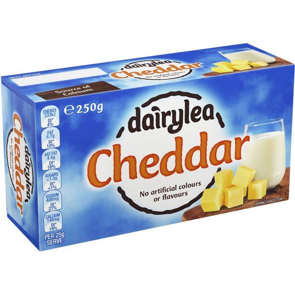 Dairylea Cheddar Cheese 250g Block | Daraz.lk