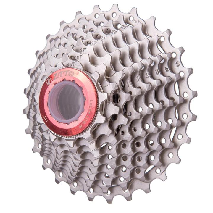 Steel Bike 9 Speed Freewheel Cassette 11-28 Teeth Flywheel Replacement ...