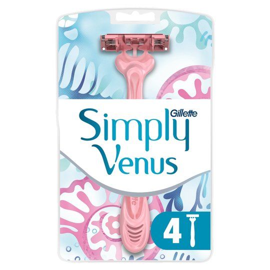 Venus 3 Women’s Disposable Razors 4 Pack (Uk) | Daraz.lk