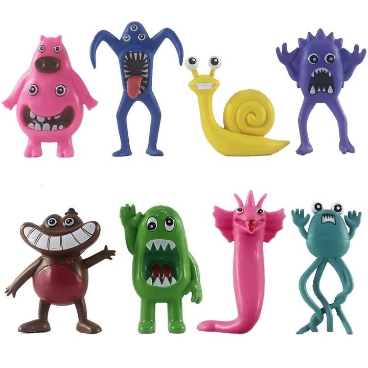 tois 8pcs/Set Garten of Banban Figure Toy Chapter 3 PVC Game Model Ban ...