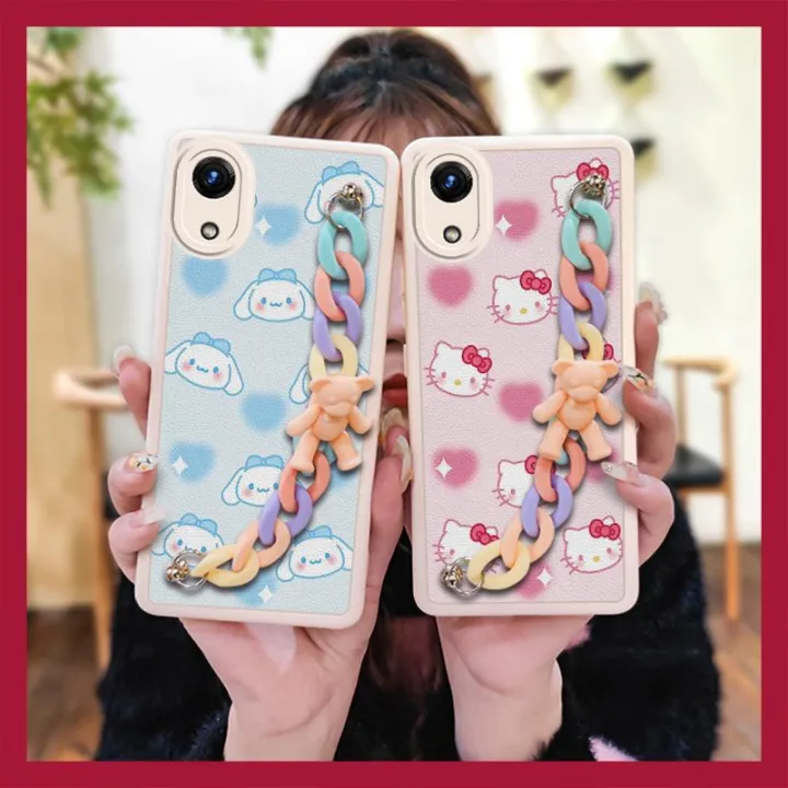 Anti-fall imitation leather Phone Case For Samsung Galaxy A03 Core/SM ...