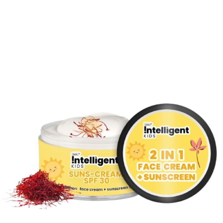 TuCo Intelligent Kids Saffron Face Cream Sunscreen 50gm | Sun ...