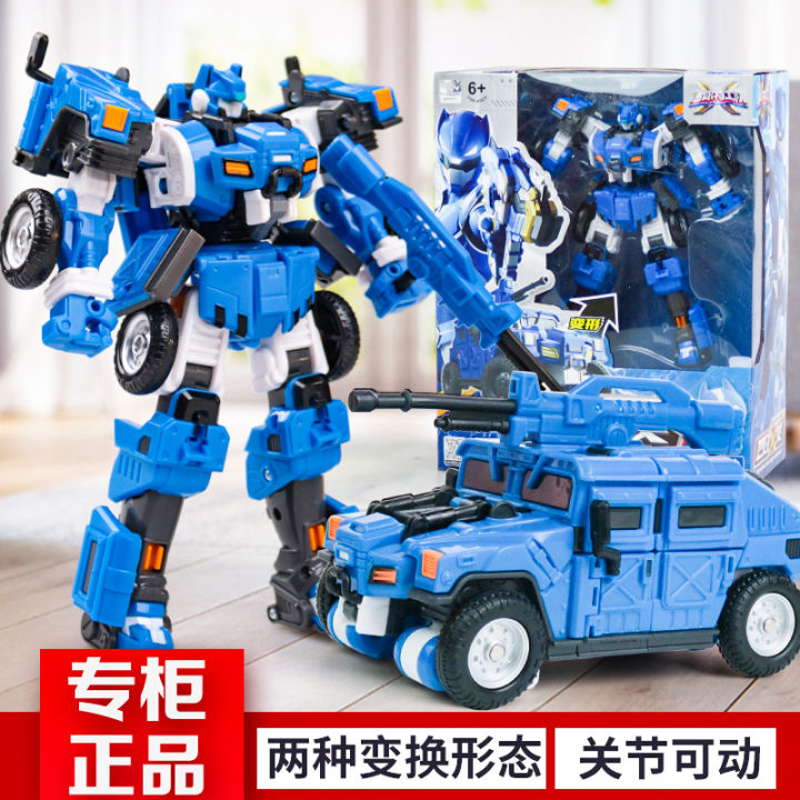 Genuine Mini Agent Team X Foot Mecha Transformer Robot King Kong Car ...