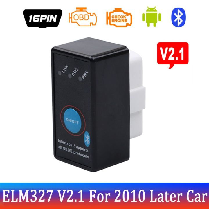 Elm327 OBD2 V1.5 Elm 327 V 1.5 OBD 2 Car Diagnostic-Tool Scanner Mini ...