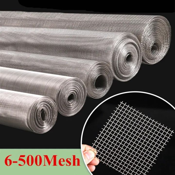 304 Stainless steel filter 6-100/150/200/300/400/500 mesh 830-25 micron ...