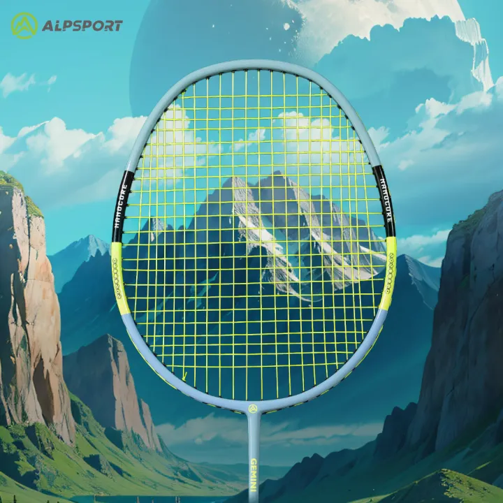 【Exclusive】 ALP Gemini T800 Carbon Fiber Badminton Racket Set - Pre ...