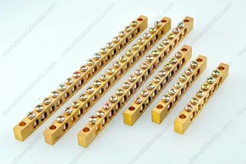 Brass Neutral Link - 30A - 6 Way | Daraz.lk