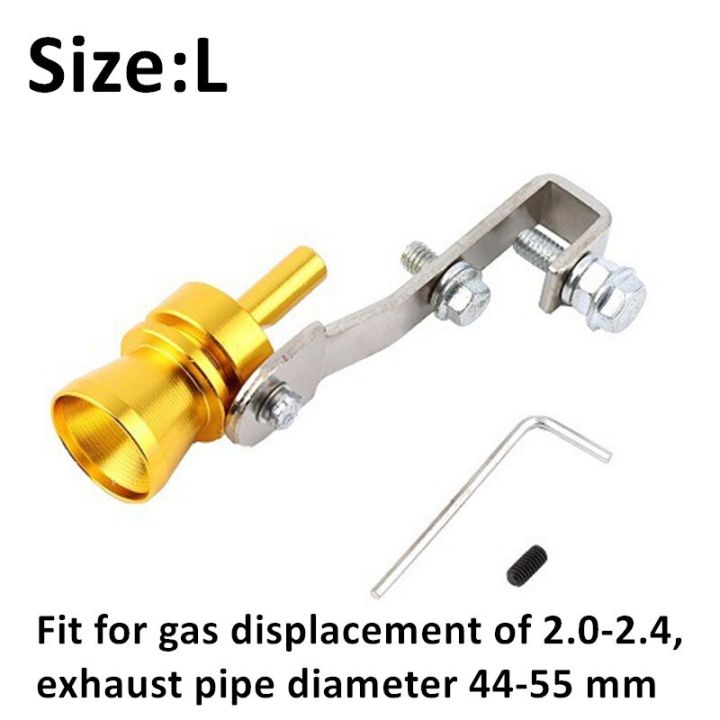 【CA380-G-L】 Turbo Whistle t Turbo Car Whistle Muffler Exhaust Muffler ...