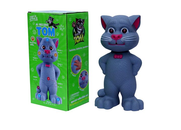 Talking Tom with AI Touch Sensitive and Recording for Kids | Daraz.lk