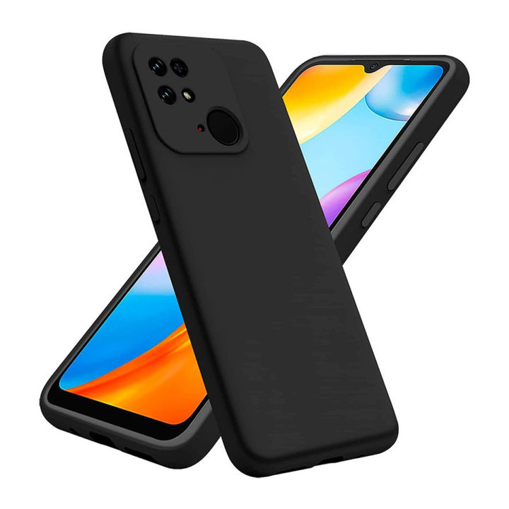 Liquid Silicone Soft Matte Case for Redmi 10C / 10 Power | Daraz.lk