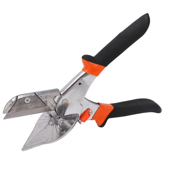 Angle Shear, Clean Cutting Portable Bevel Scissors with 10Pcs Blades ...