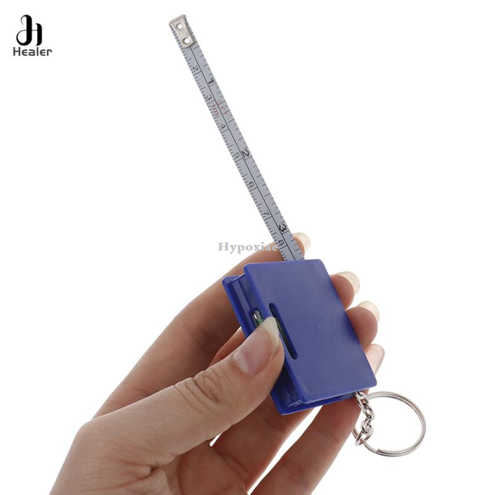 Hypoxiae Mini Tape Measure With Key Chain Plastic Portable Retractable ...