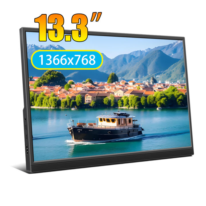 11.6 inch/13.3 Inch 1366X768 Portable Monitor 60Hz TN Panel LCD Screen ...
