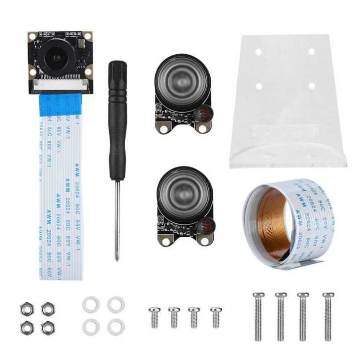 Night Vision Camera Module Lens Kit For Raspberry Pi 3B+/3B/2B/B+/ZERO ...