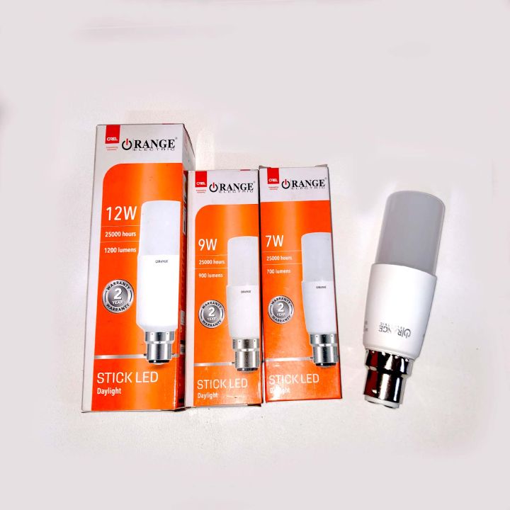 Orange Stick LED Bulb - Pin Type - Day Light - 5 PCs | Daraz.lk