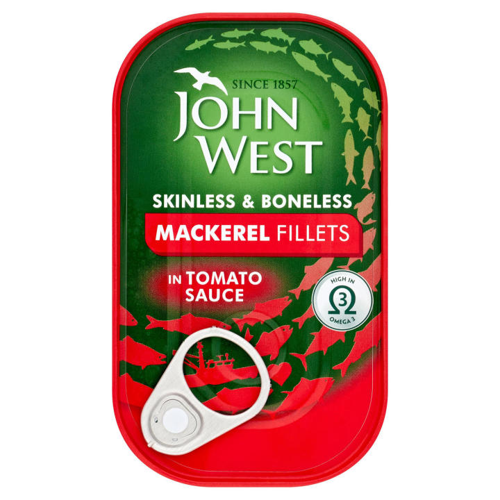 John West Mackerel Fillets in Tomato Sauce 125g | Daraz.lk